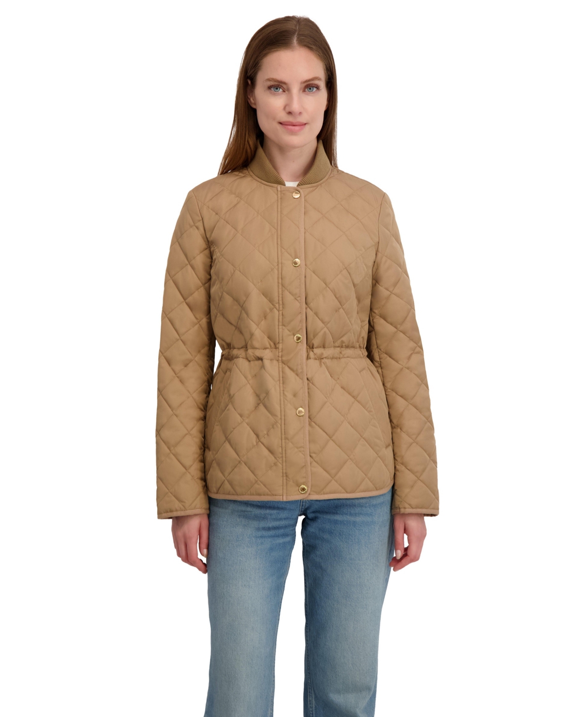 Click here for Laundry By Shelli Segal Womens Quilted Coat - Ligh... prices