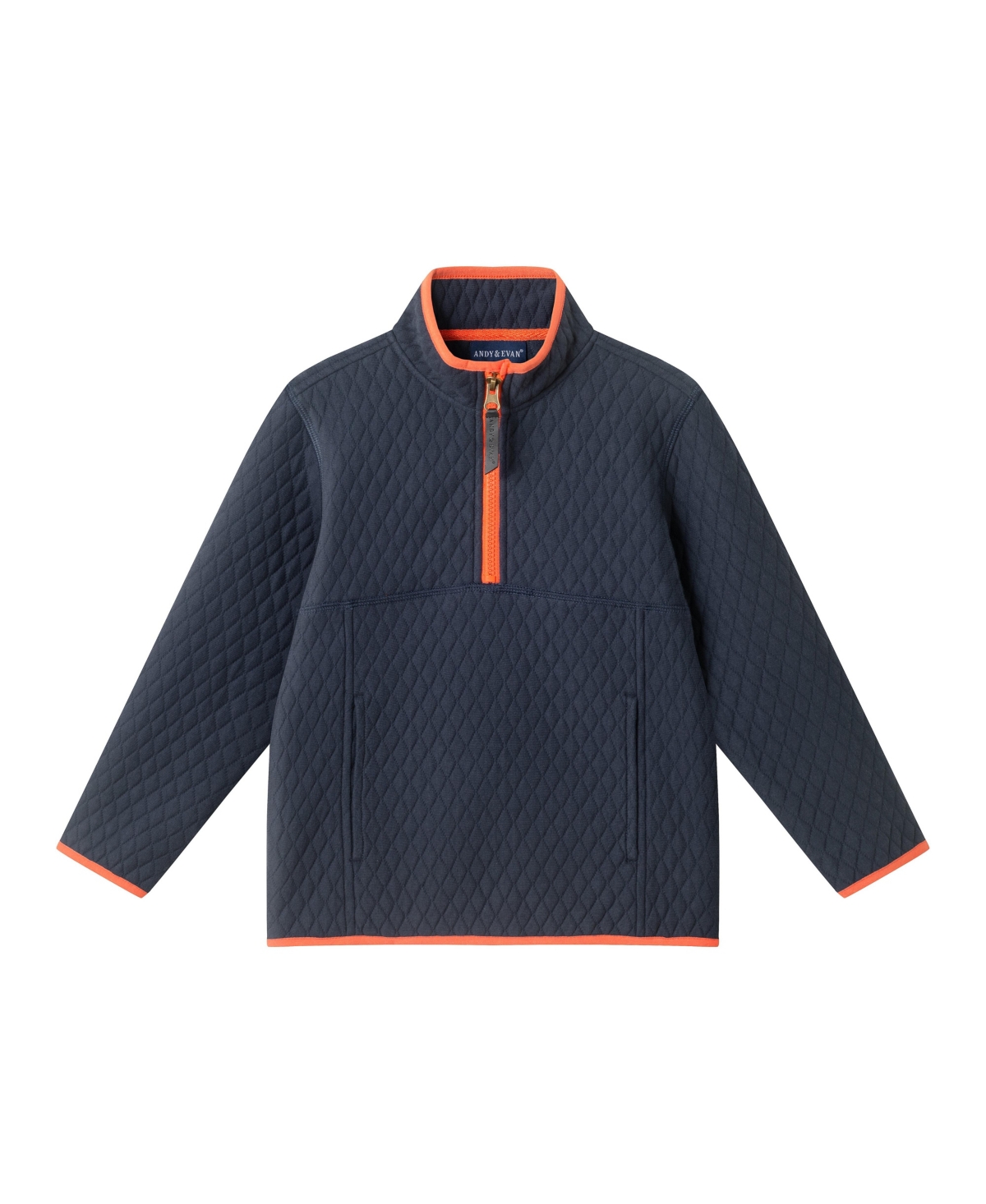 Click here for Andy & Evan Toddler/Child Boys Navy Quilted Quarte... prices