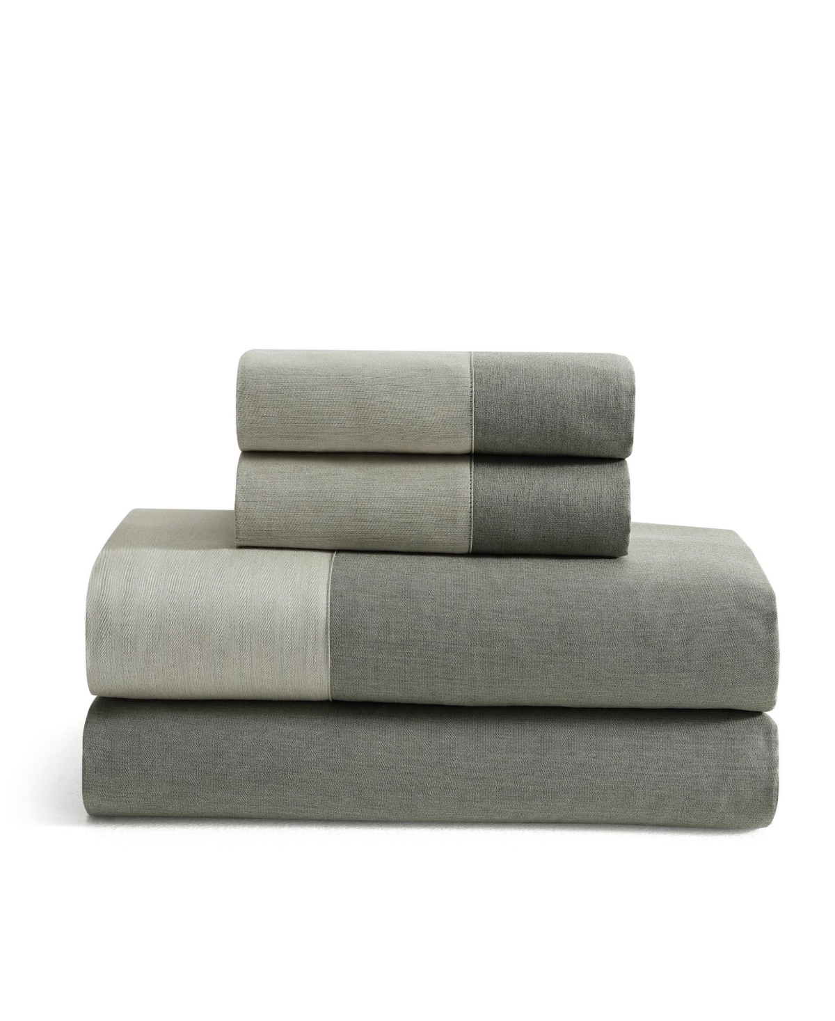 Click here for Calvin Klein Contrast Weave Rekoop Sateen 4-Pc. Sh... prices