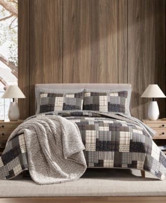 Click here for Eddie Bauer Antique Cotton Reversible Quilt Set prices