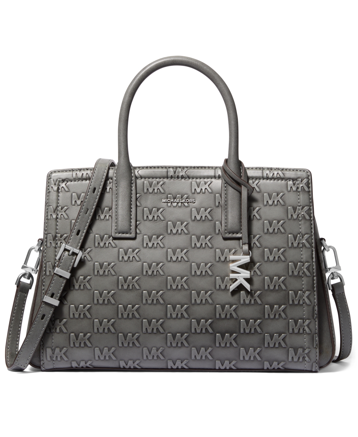 Click here for Michael Kors Womens Laila Medium Satchel Bag - Sto... prices