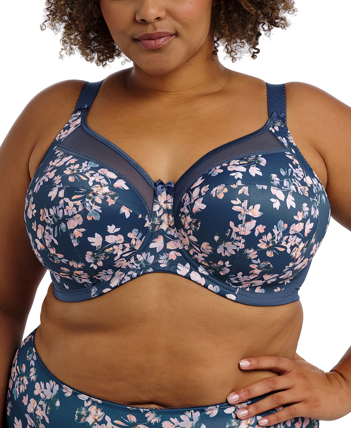 Click here for Goddess Womens Kayla Underwire Bra - Teal Blossom prices