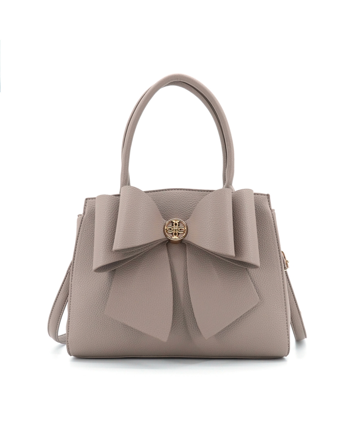 Click here for Like Dreams Park Double Bowtie Zipper Satchel Bag... prices
