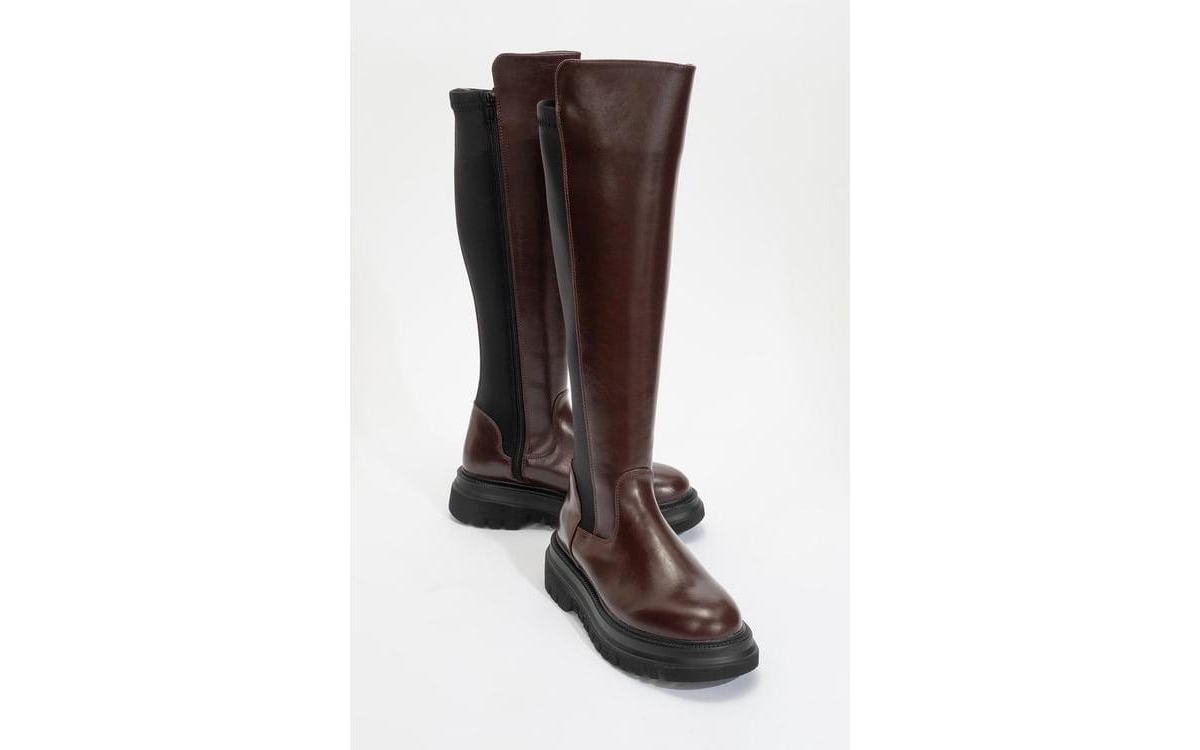 Click here for Prologue Shoes Shadow Knee High Boot (Women) - Bur... prices