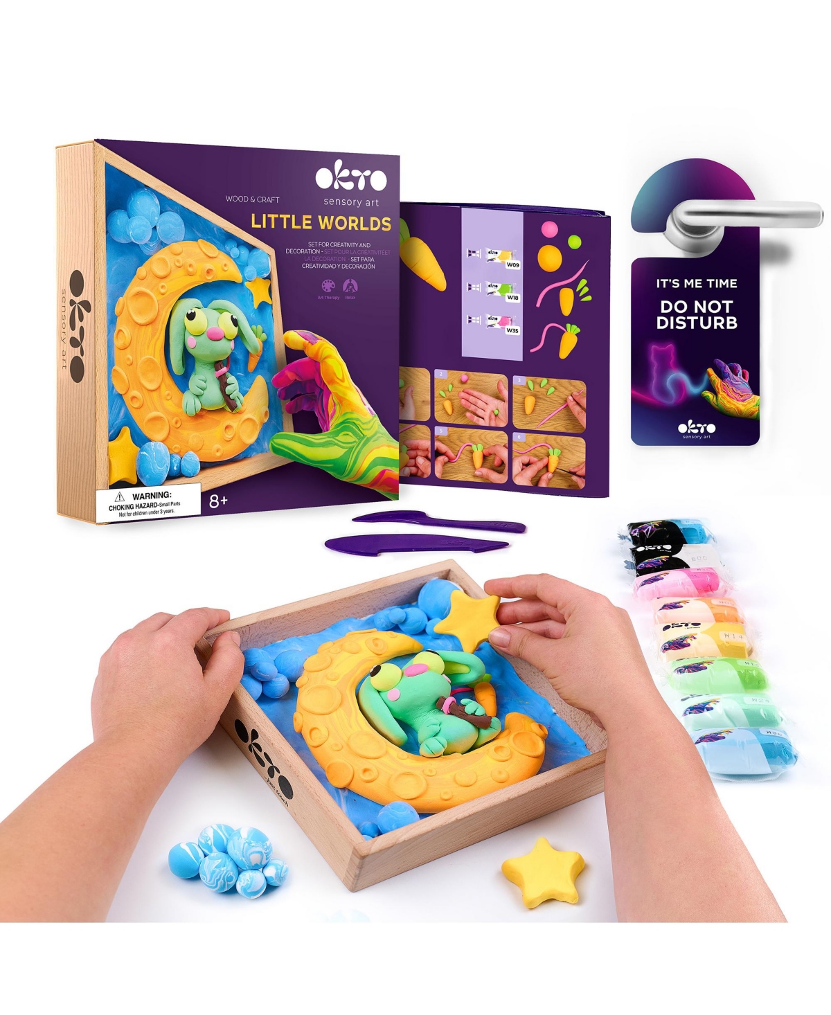 Click here for Okto Air-Dry Clay Little Worlds – Bunny on... prices