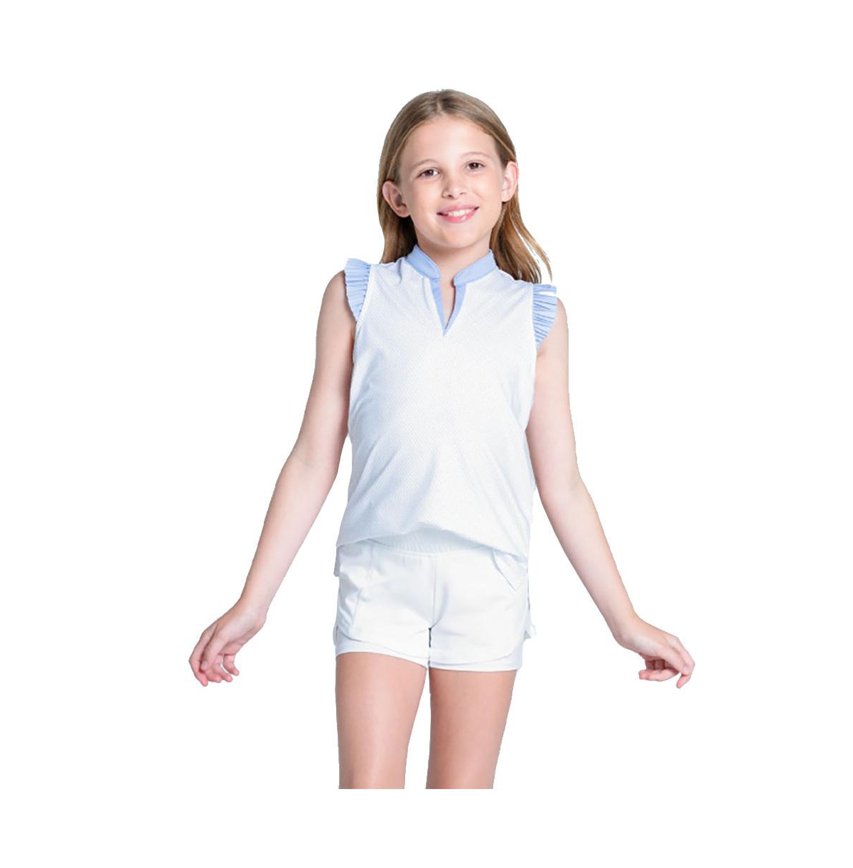 Click here for Lucky In Love Girls Lovely Pleat Sleeveless Golf P... prices