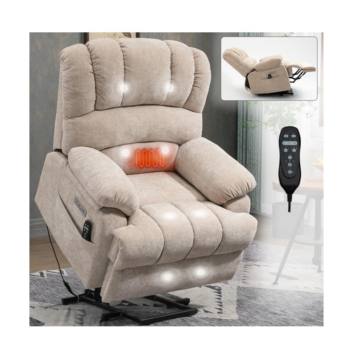Click here for Oversized Power Lift Recliner Chair  23" Wide... prices