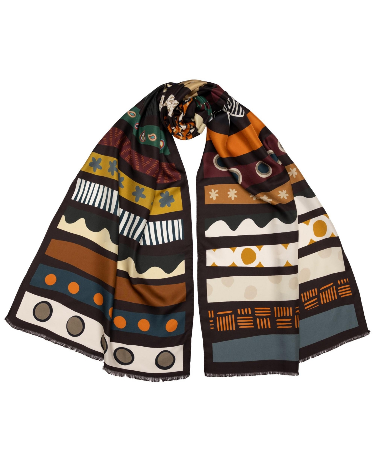 Elizabetta Norcia - Long Silk Scarf for Women - Multicolor
