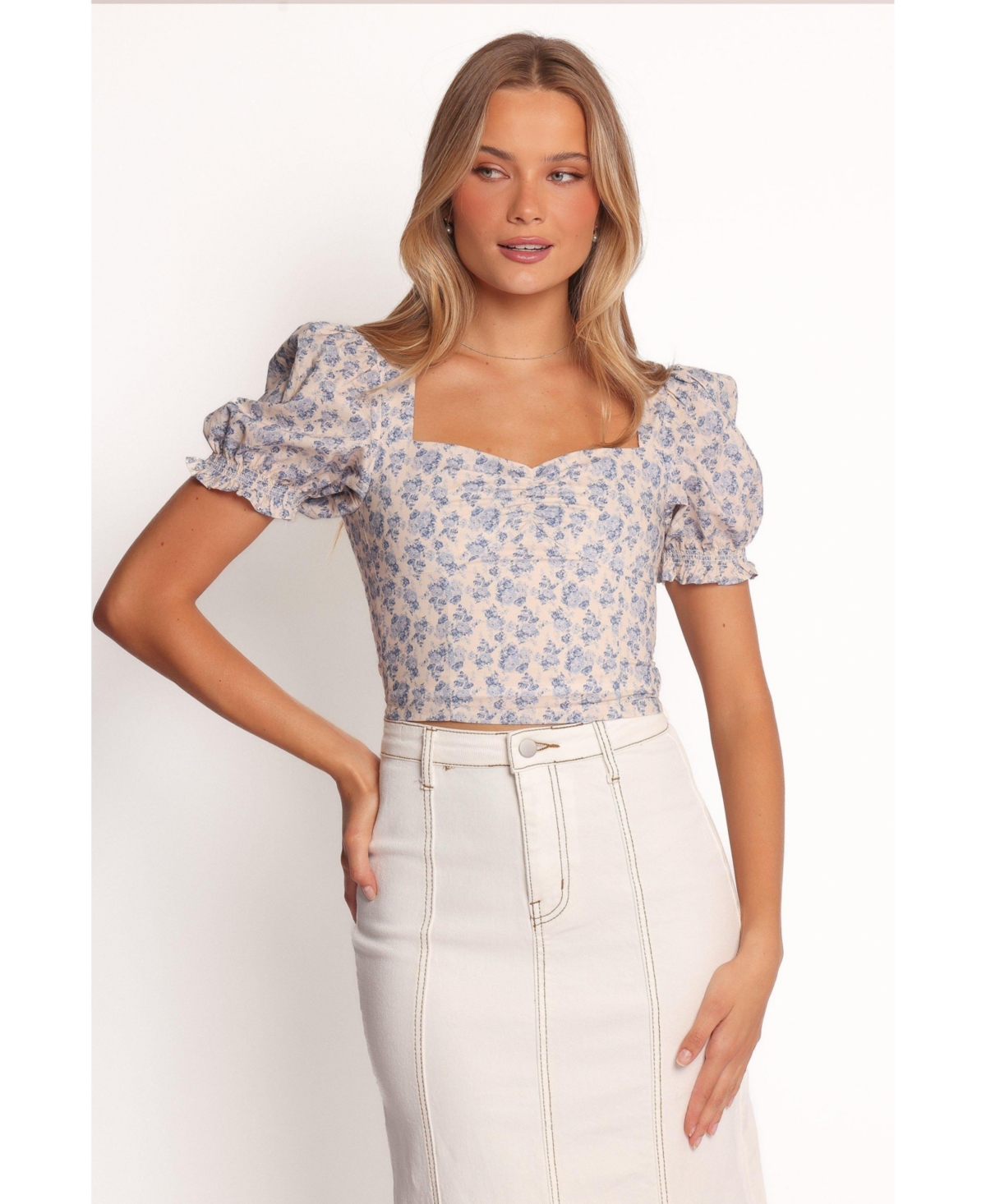Click here for Petal and Pup Noel Cotton Top - Parisian Bloom - P... prices