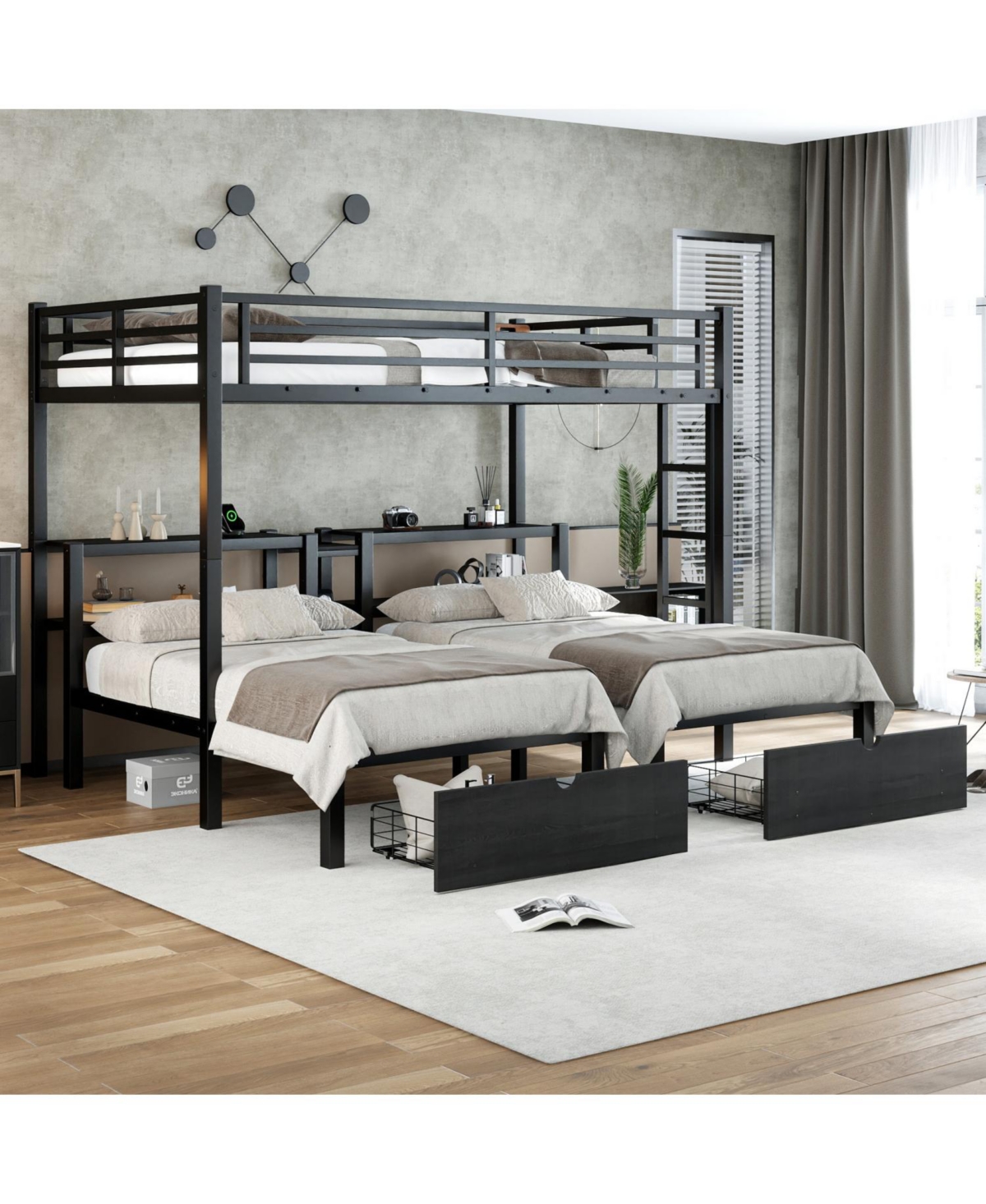 Click here for Streamdale Furniture Full Xl/Twin/Twin Triple Bunk... prices