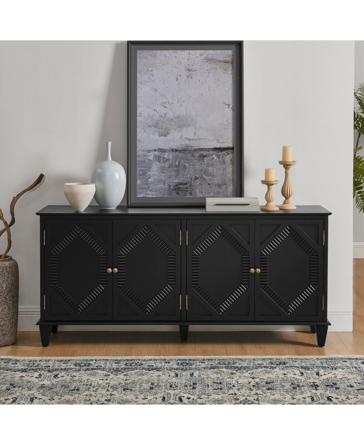 Click here for Streamdale Furniture Mid Century Modern Sideboard... prices
