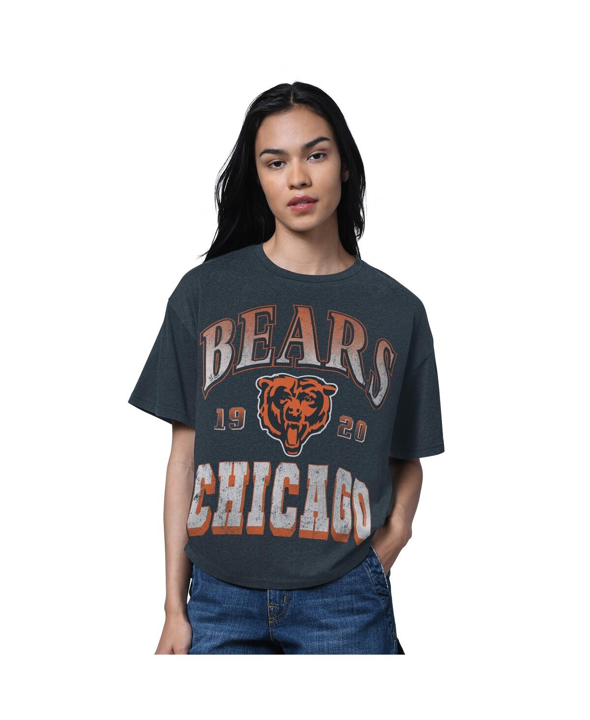 Click here for Starter Womens Heather Navy Chicago Bears Oversize... prices