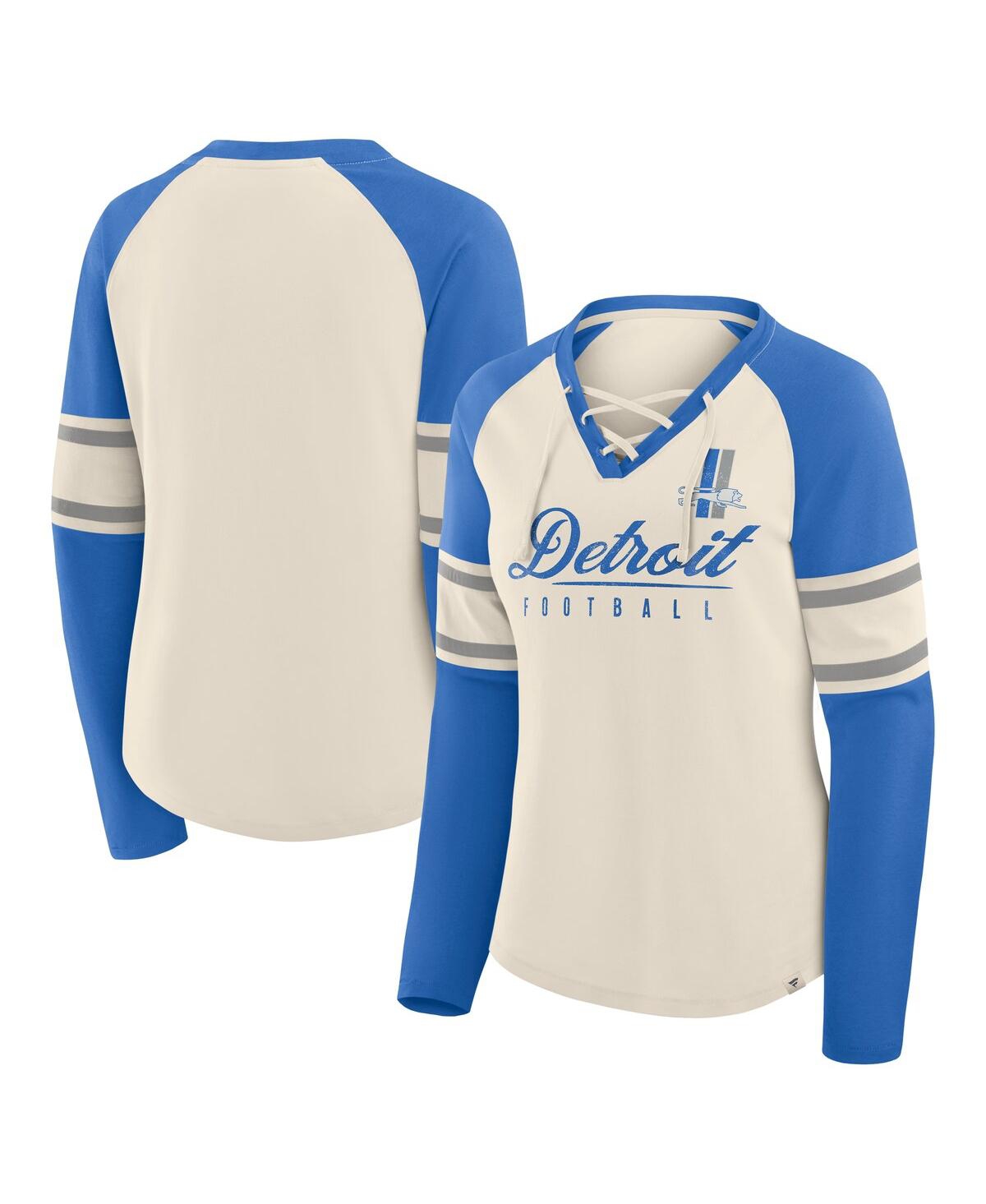 Click here for Fanatics Womens Cream/Blue Detroit Lions Hometown... prices