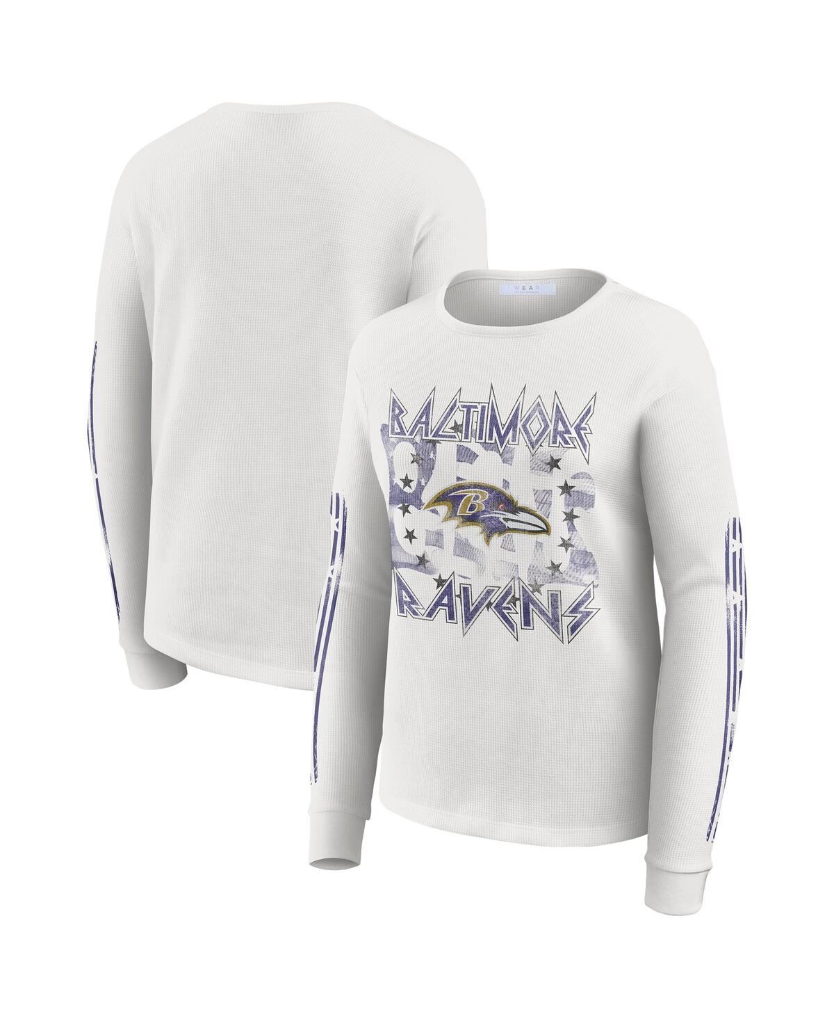 Click here for Wear by Erin Andrews Womens White Baltimore Ravens... prices