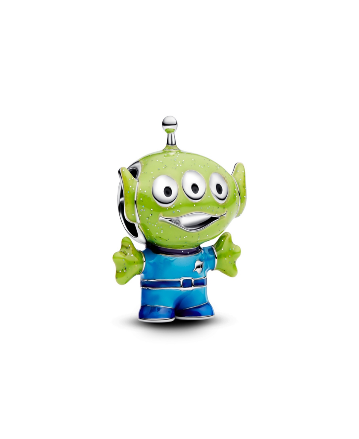 Click here for Pandora Disney Pixar Toy Story Alien Charms - Gree... prices