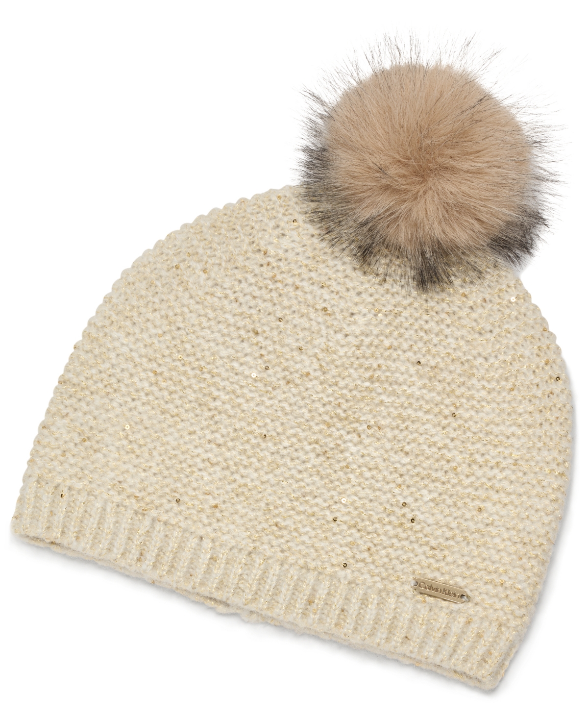 Click here for Calvin Klein 2-Piece Mini Sequin Hat and Scarf Set... prices