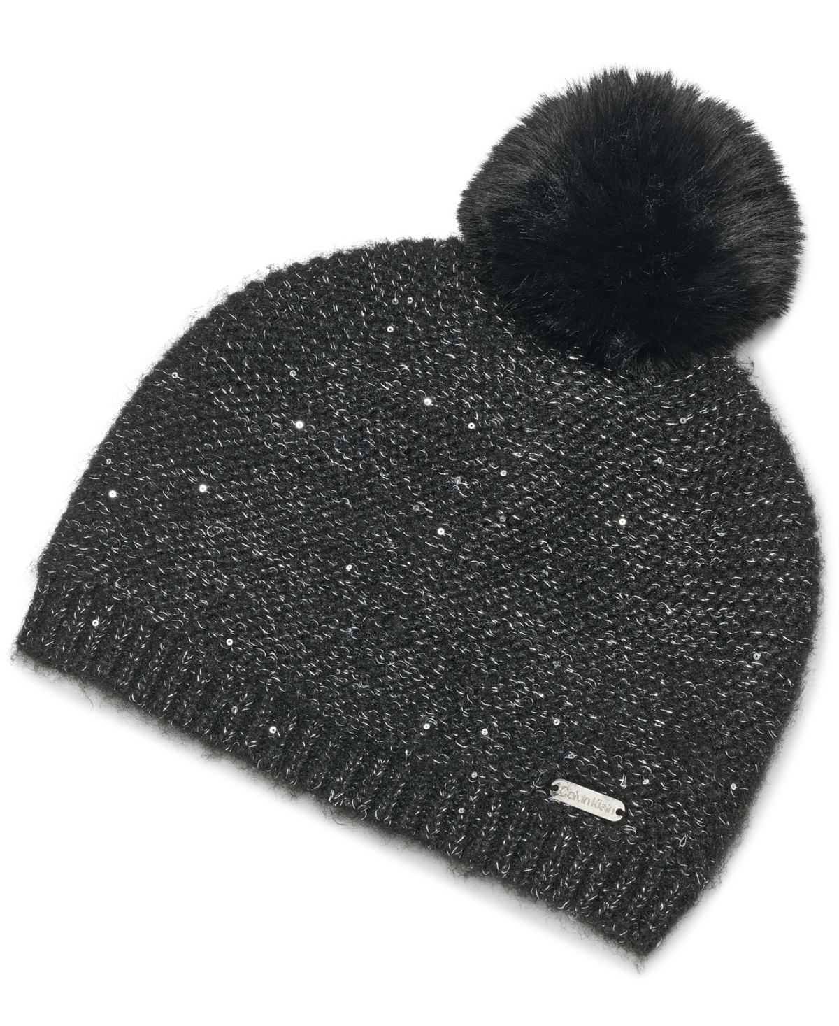 Click here for Calvin Klein 2-Piece Mini Sequin Hat and Scarf Set... prices