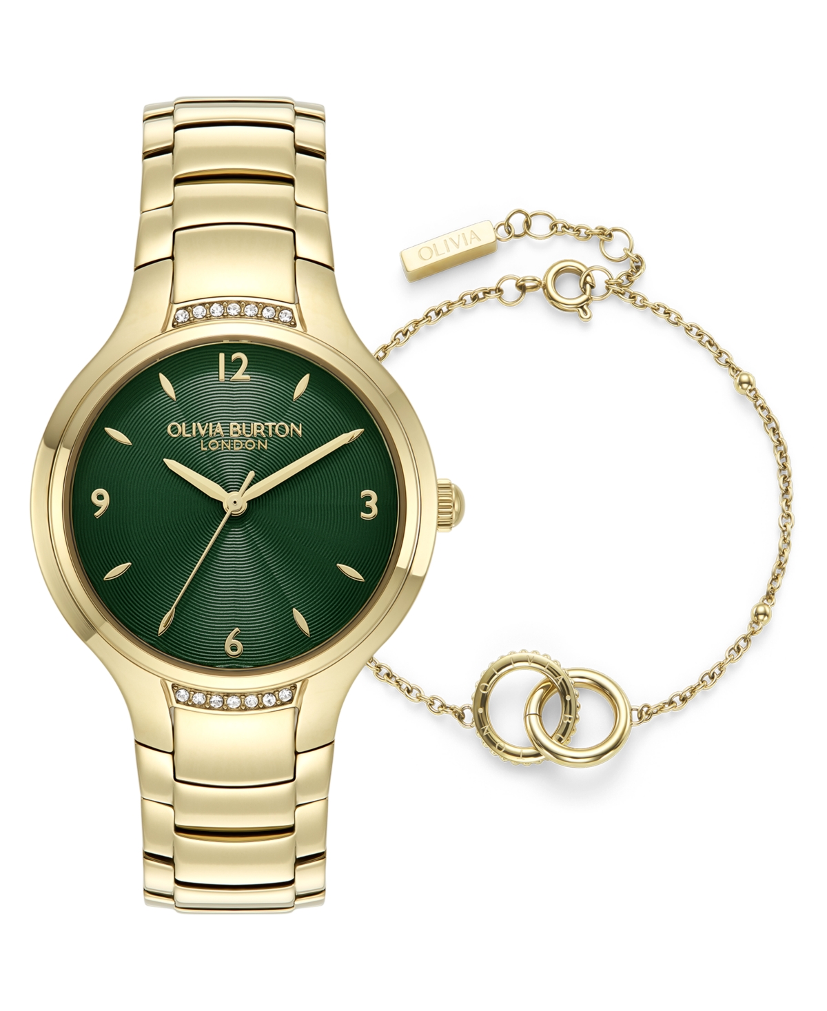 Click here for Olivia Burton Womens Gift Set Gold Tone Stainless... prices