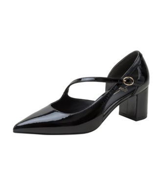 Linea Paolo BIONDY Women's Mid-Height Block Heel Pumps - Macy's