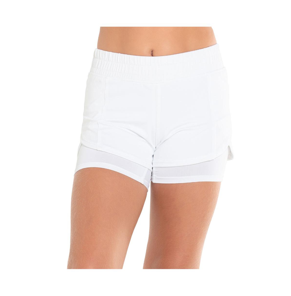 Click here for Lucky In Love Match Point Girls Tennis Shorts - Wh... prices