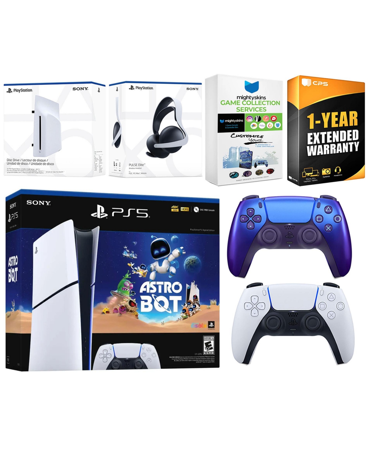Click here for Sony PlayStation 5 Slim Digital Astro Bot Bundle w... prices