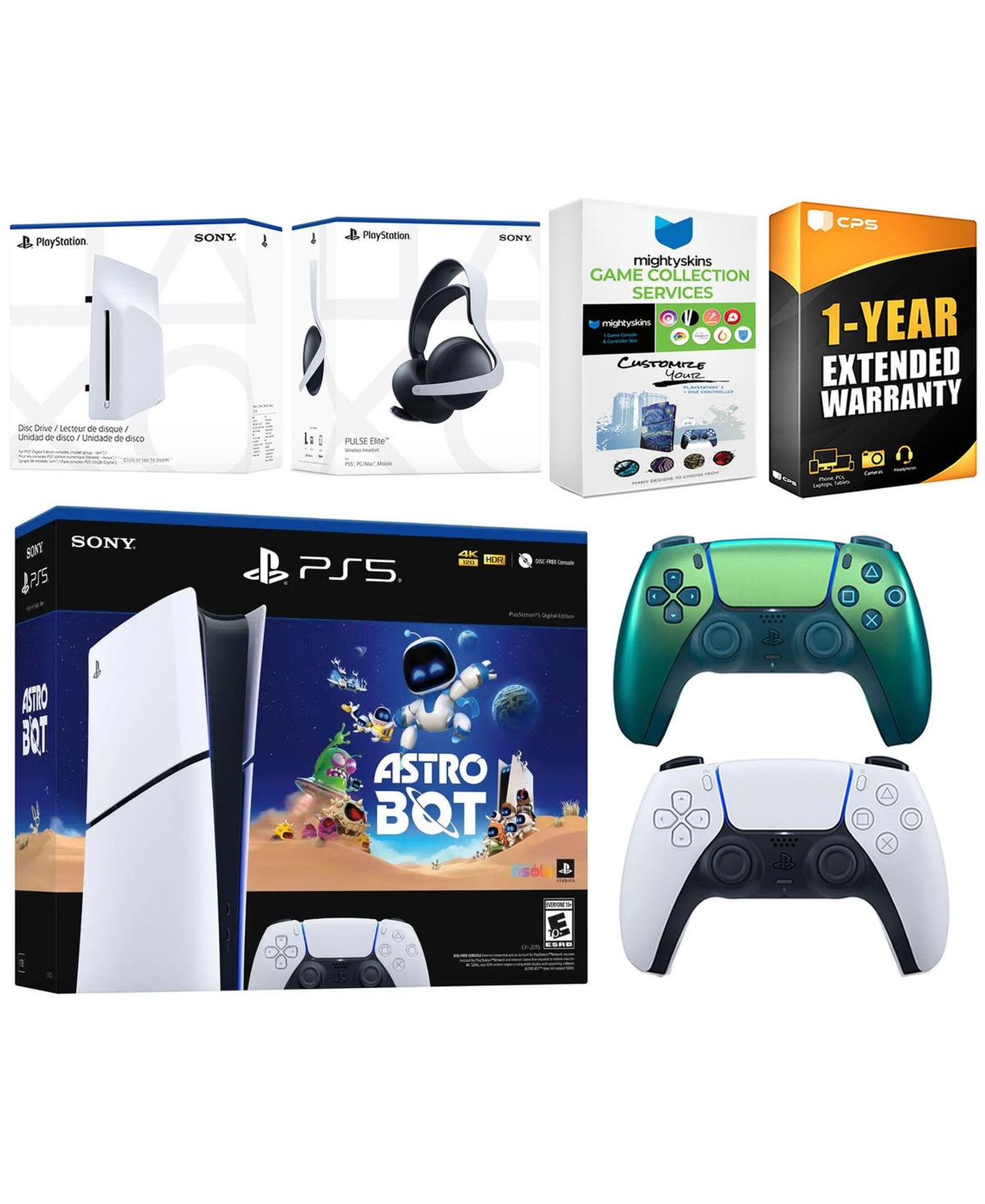 Click here for Sony PlayStation 5 Slim Digital Astro Bot Bundle w... prices