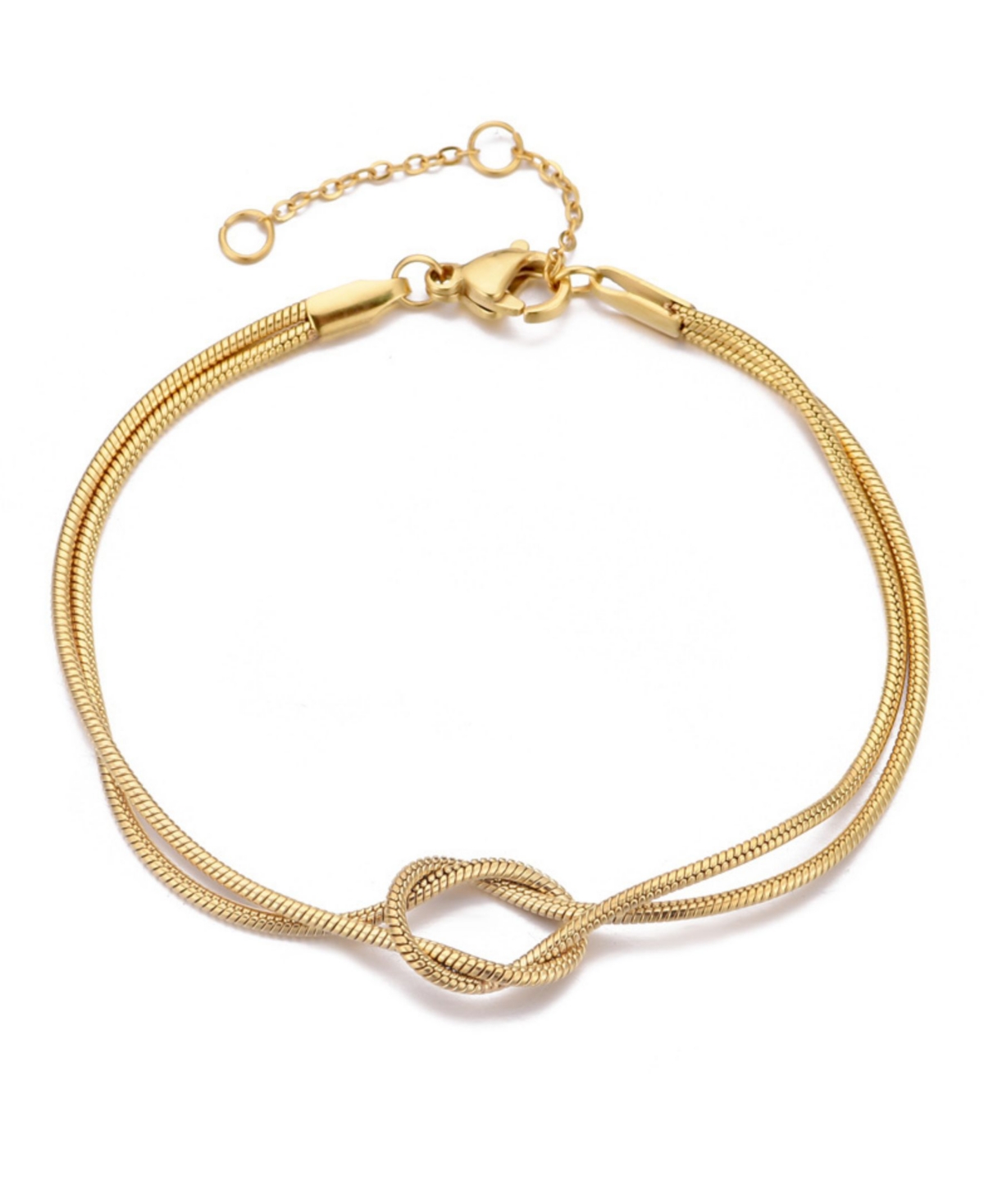 Click here for Adornia Tarnish Resistant Gold Plated Knotted Rope... prices