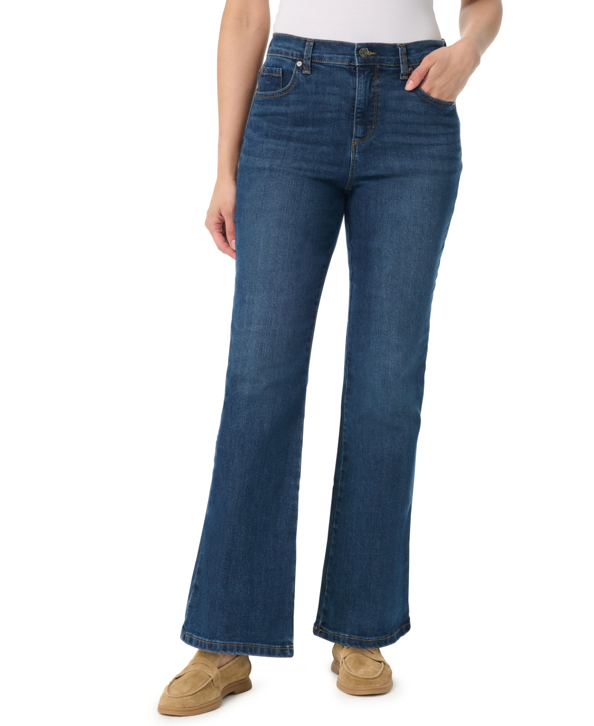 Click here for Gloria Vanderbilt Petite Amanda Essential Flared H... prices