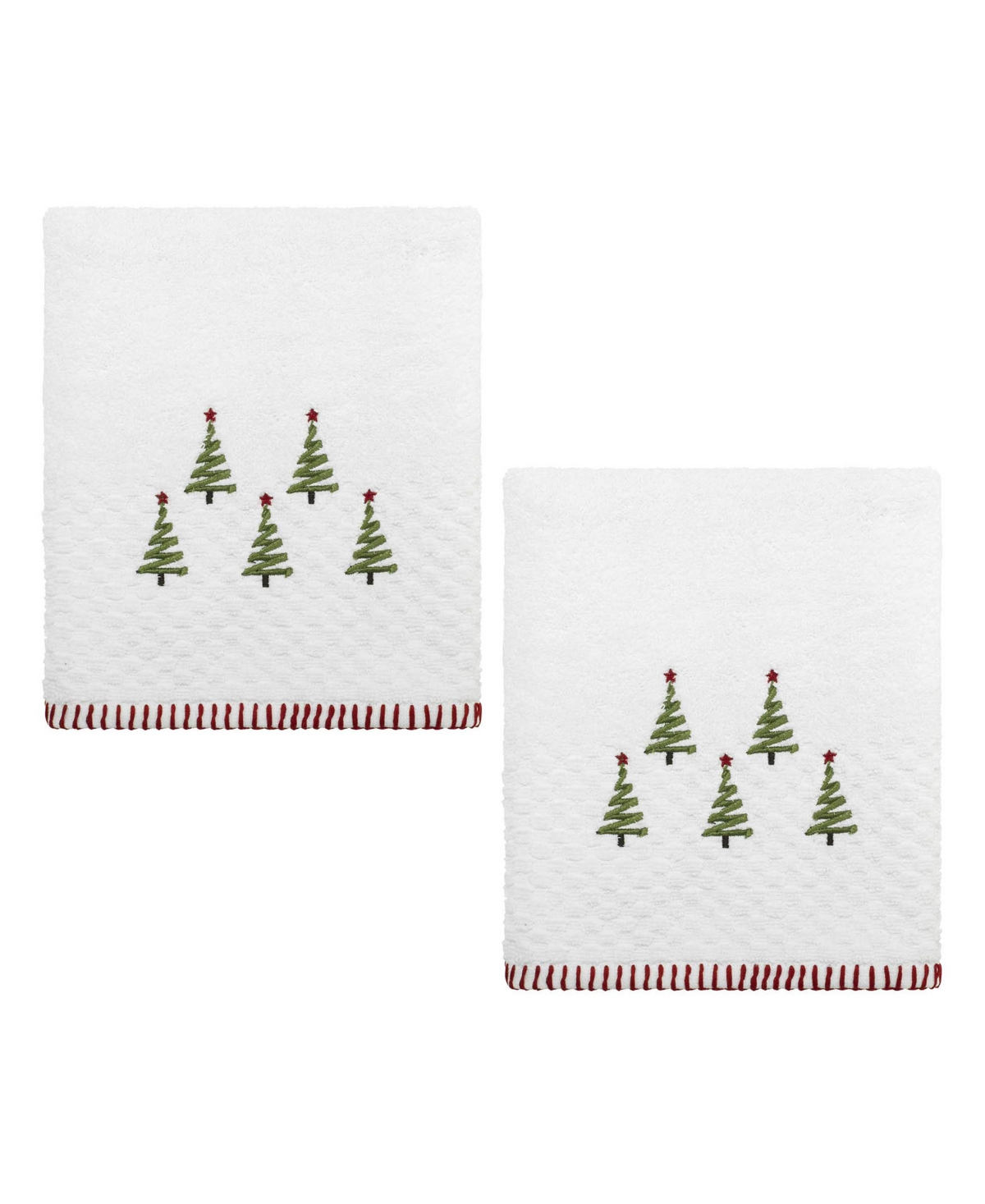Click here for Avanti Ribbon Tree Cotton 2-Pc. Hand Towel Set  28... prices