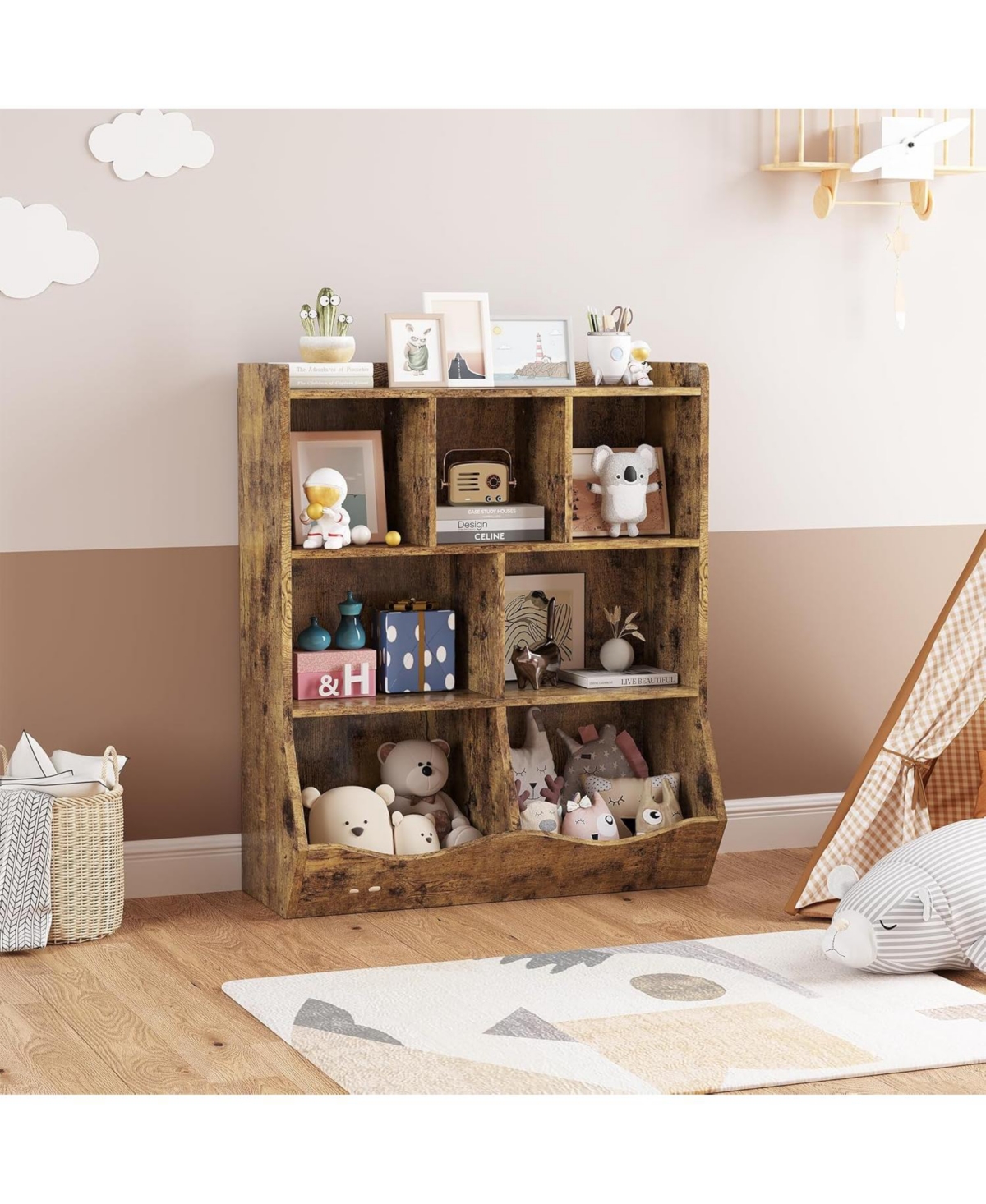 Click here for 3-Tier Toy Storage Organizer for Kids - Sturdy Mdf... prices