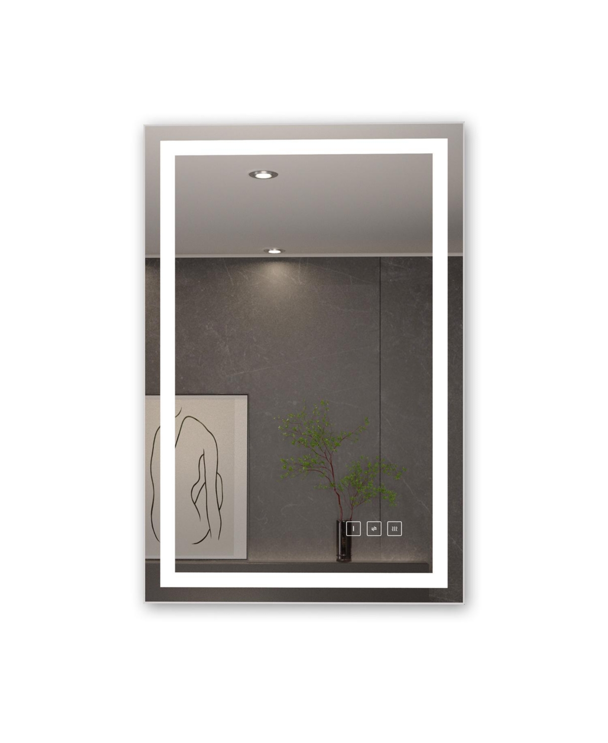 Click here for Hauschen Home 24 x 36 inch Led Lighted Bathroom Mi... prices