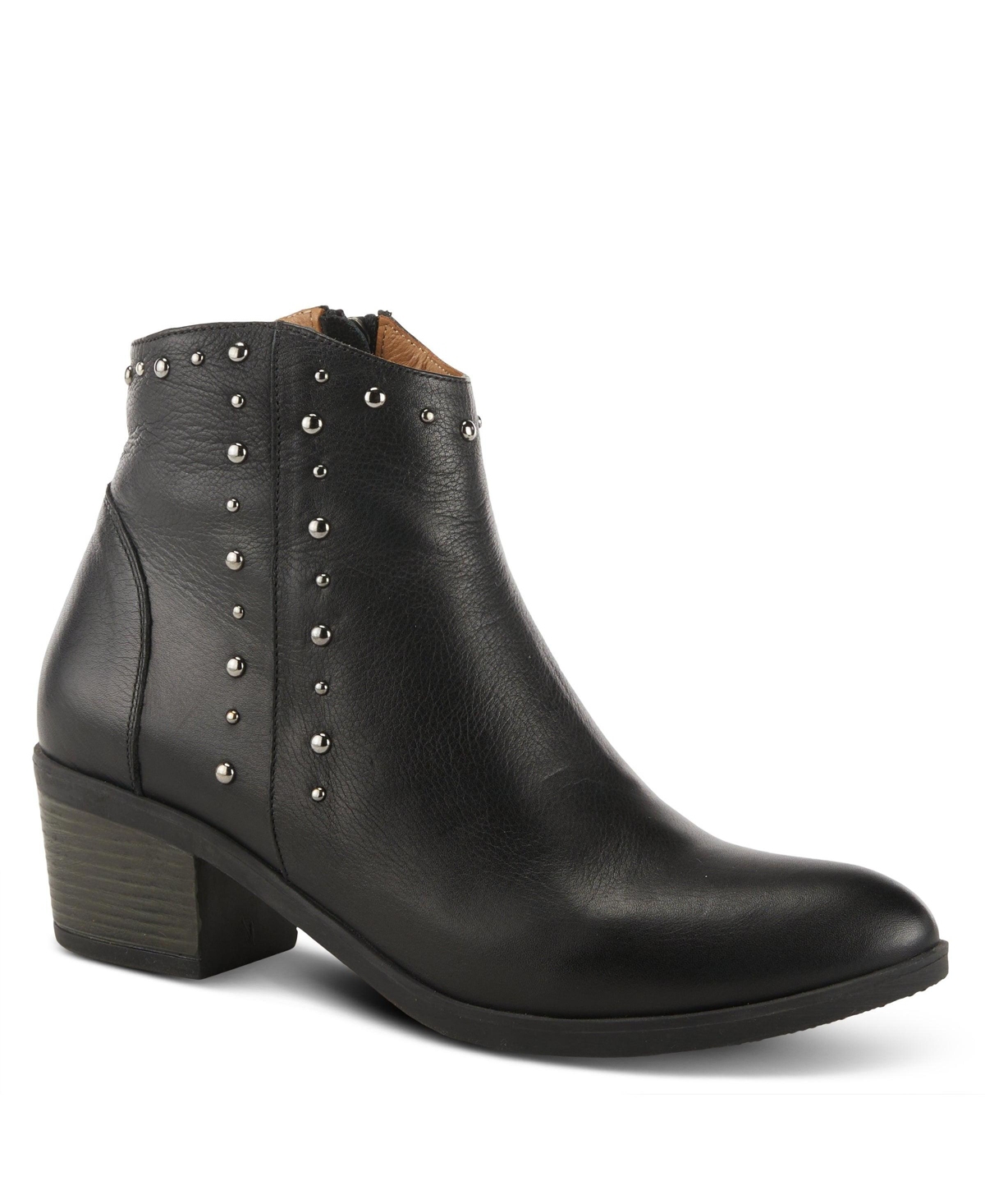 Click here for Azura Spring Step Wildwest Leather Western Bootie... prices