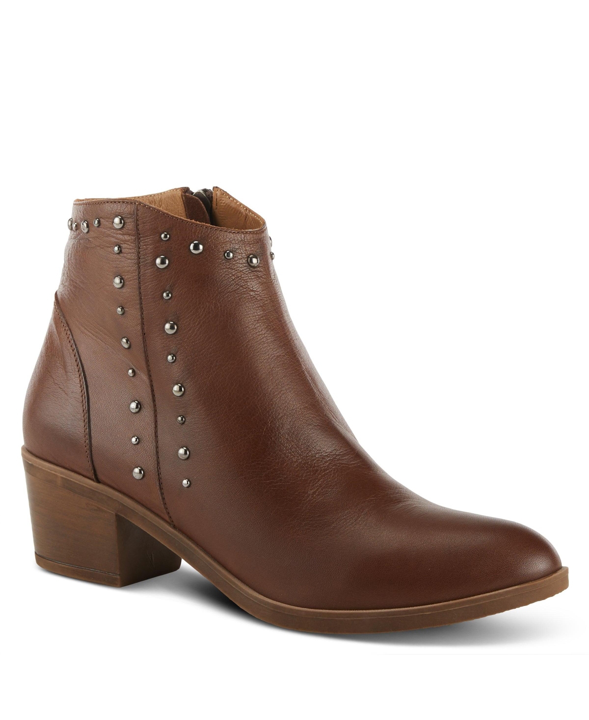 Click here for Azura Spring Step Wildwest Leather Western Bootie... prices