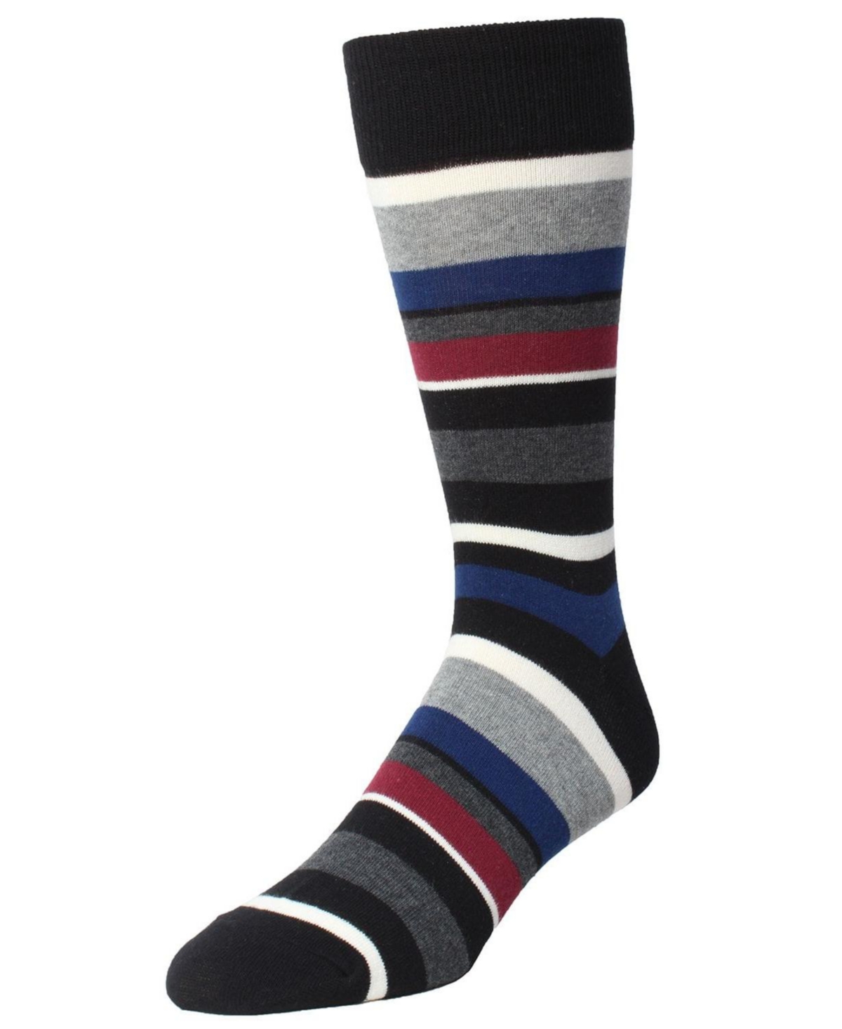 Click here for Memoi Boys Bright Stripes Ribbed Cotton Crew Socks... prices