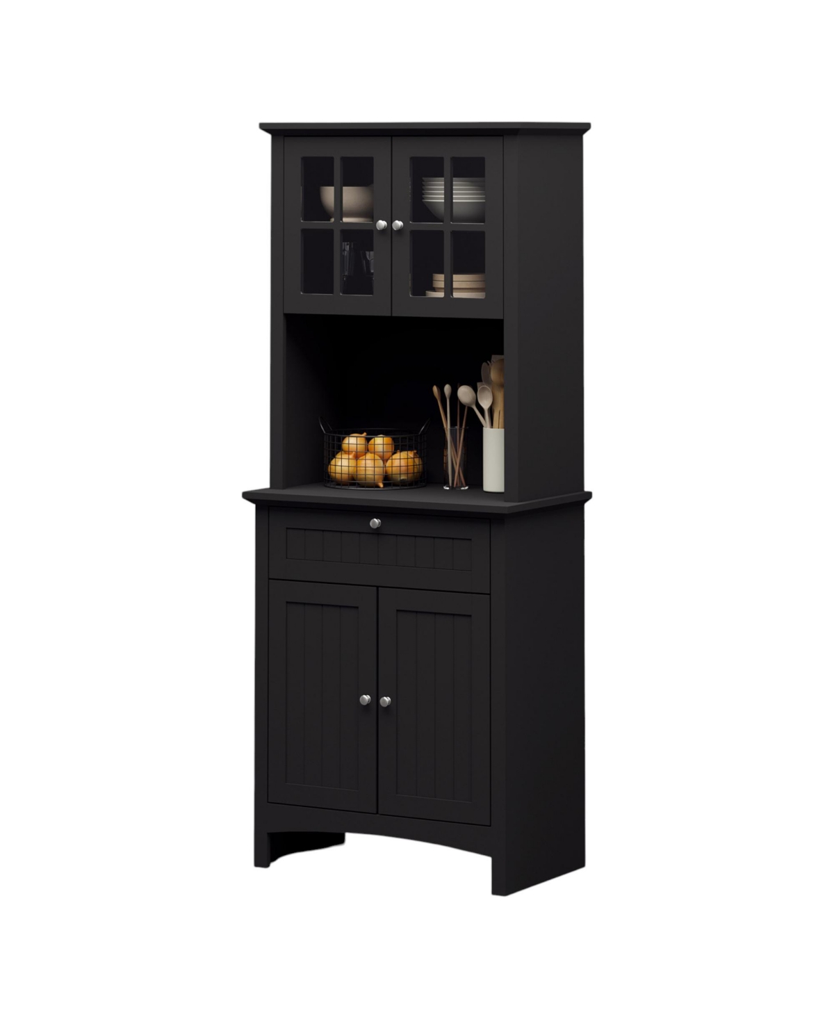 Click here for Slickblue Wooden Kitchen Storage Cabinet with Adju... prices