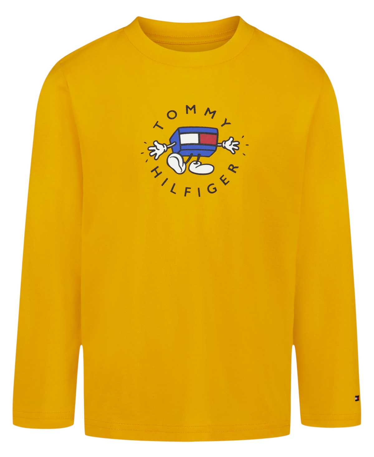 Click here for Tommy Hilfiger Boys 2T-7 Crewneck T-Shirt - Yellow prices