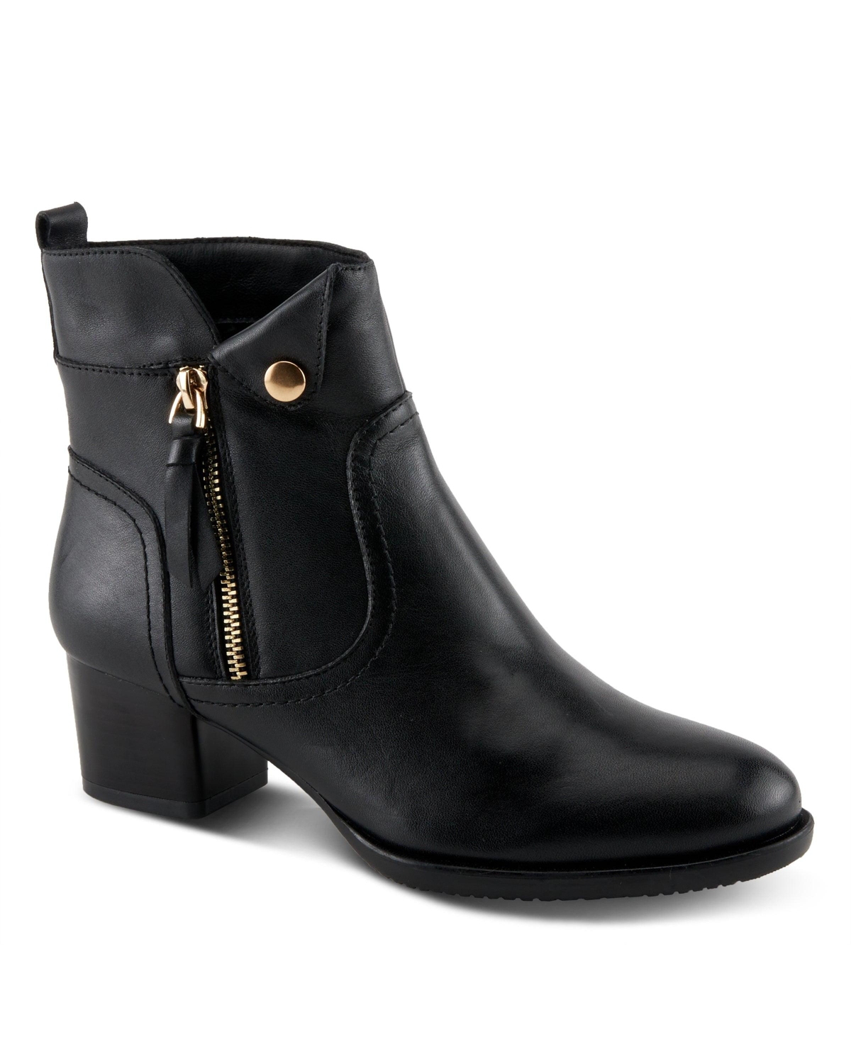 Click here for Azura Spring Step Nazca Leather Ankle Bootie with... prices
