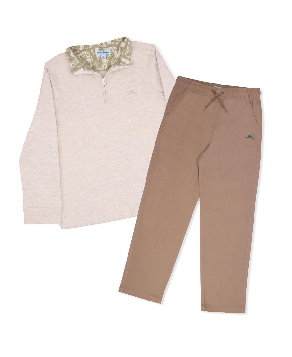 Click here for Tommy Bahama Boys Long Sleeve Quarter Zip Shirt an... prices