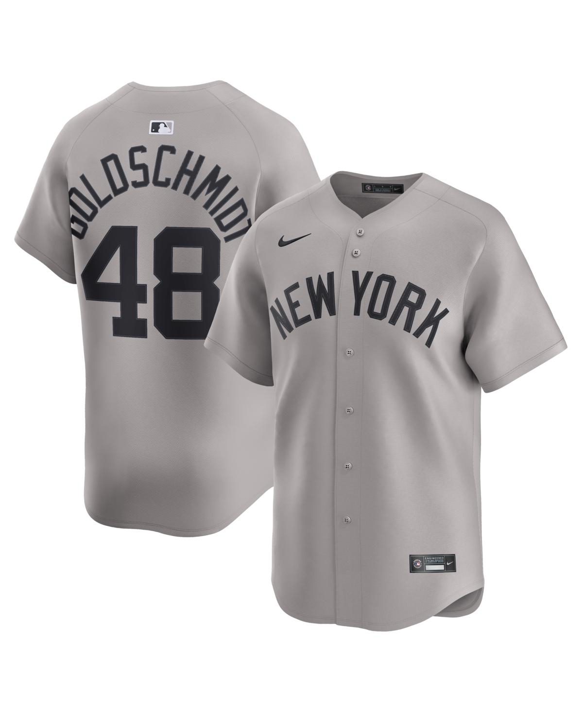 Click here for Nike Mens Paul Goldschmidt Gray New York Yankees R... prices