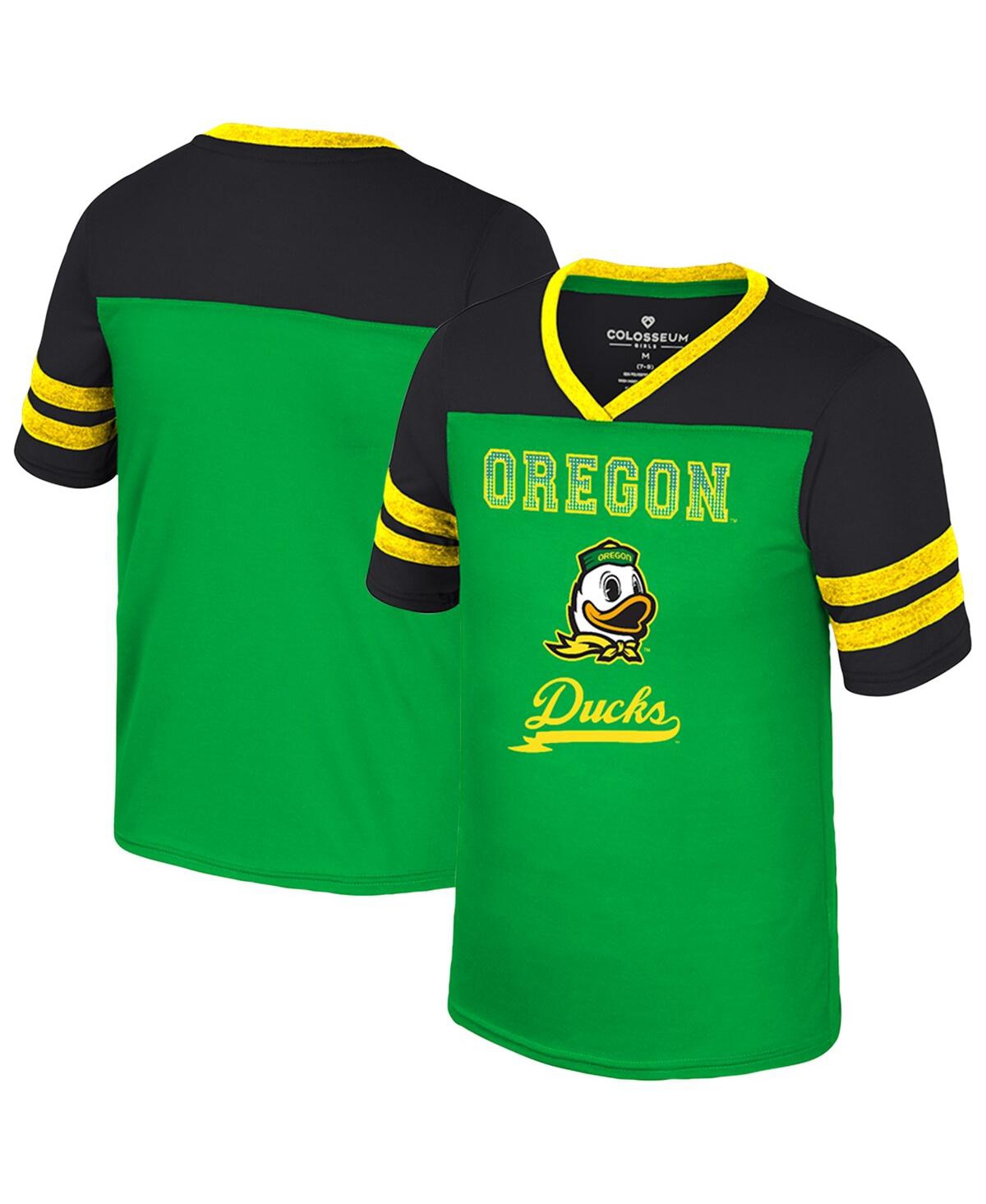 Click here for Colosseum Big Girls Green Oregon Ducks Princess Bu... prices