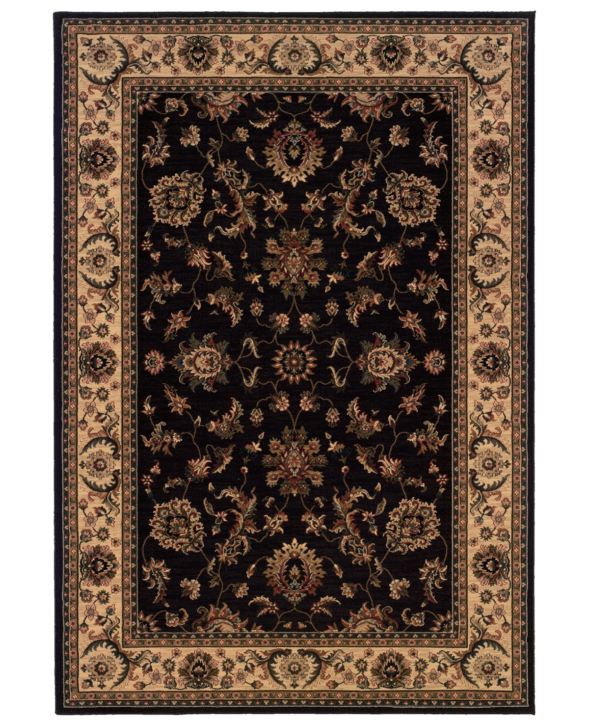 Click here for Oriental Weavers Ariana 311K3 4x6 Area Rug - Black prices