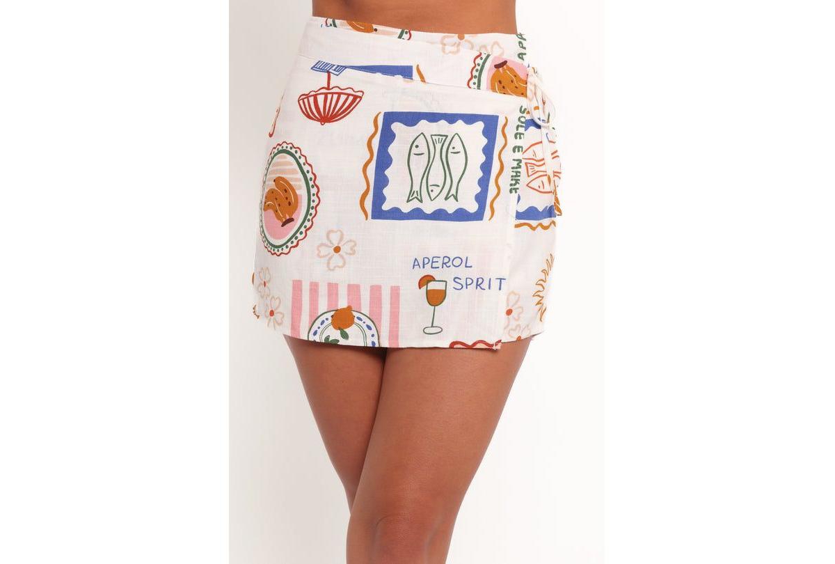 Click here for Petal and Pup Womens Thorrah Skort - Ocean Oasis -... prices