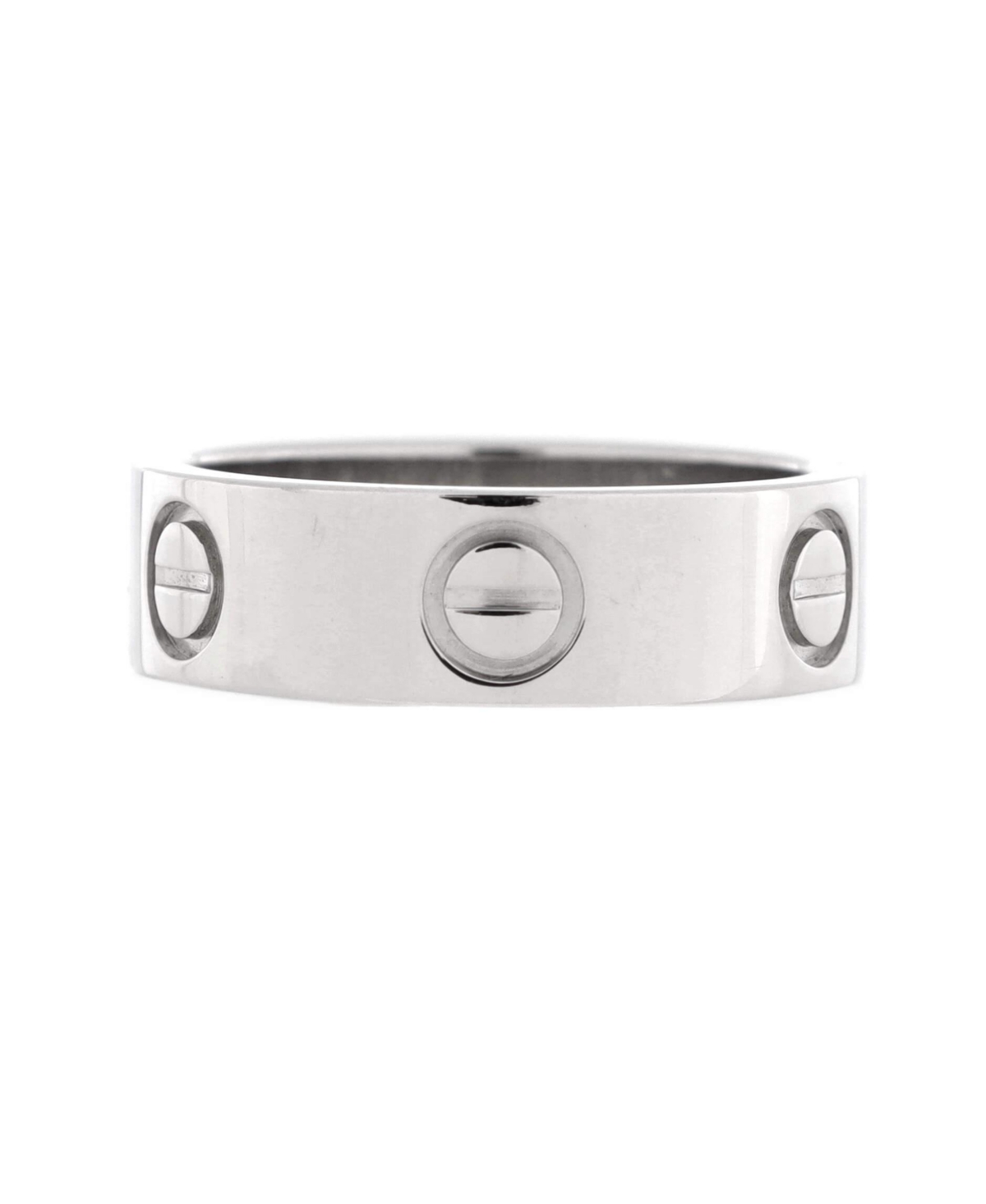 Click here for Pre-Owned Cartier Love Band Ring - Platinum (pt950... prices