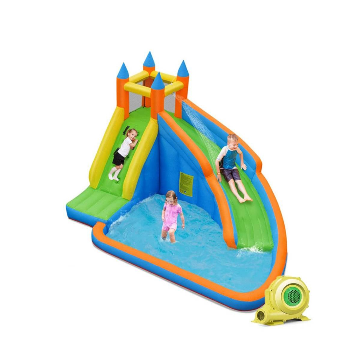 Click here for Kids Inflatable Water Slide Bounce House with Carr... prices