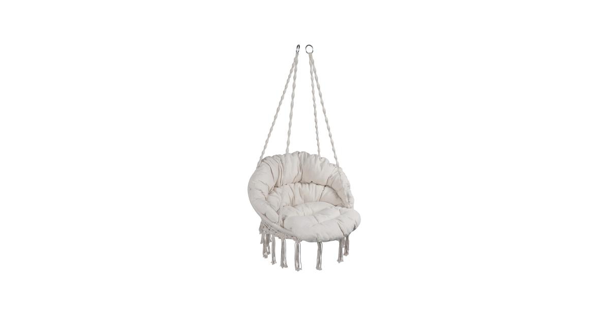 Click here for Flynama 47 Inch Macrame Hammock Swing Chair with 3... prices