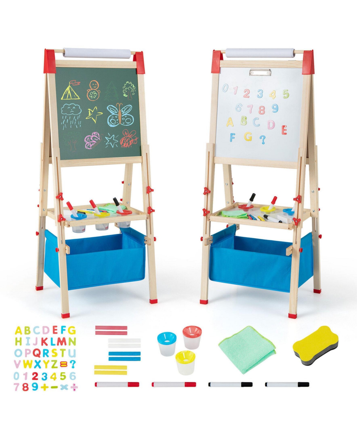 Click here for 3-in-1 Double-Sided Adjustable Kid Easel for 3-8 Y... prices