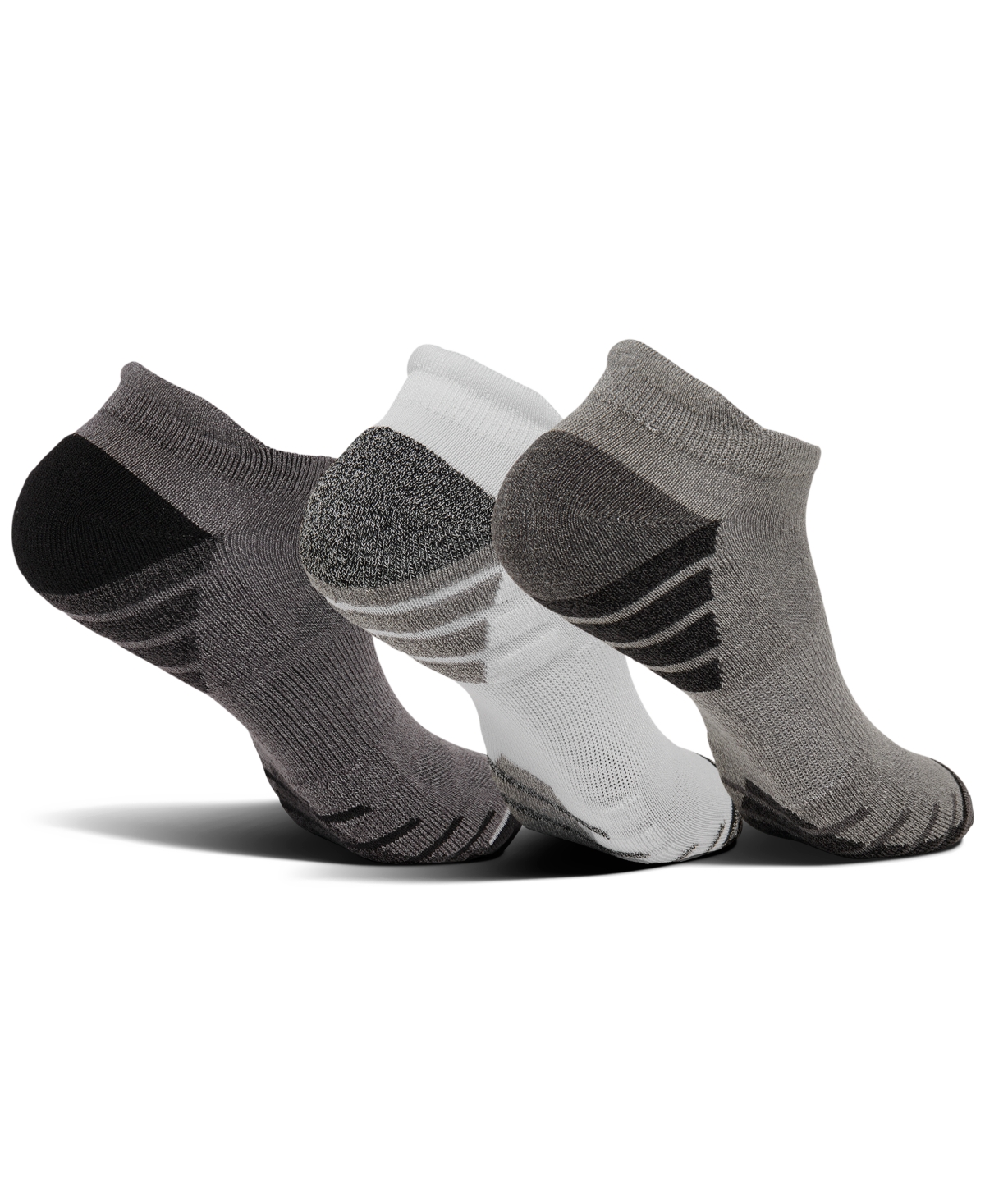 Click here for Sof Sole Mens 3-Pack Performance Sprinter Stripe N... prices