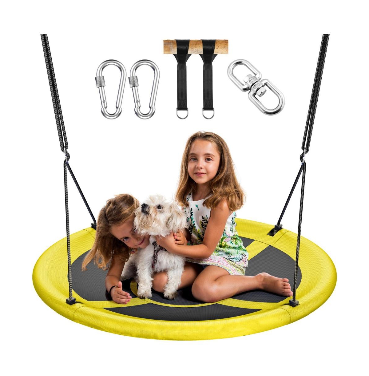 Click here for 43" Saucer Swing (Kids & Adults): 700lbs Capa... prices