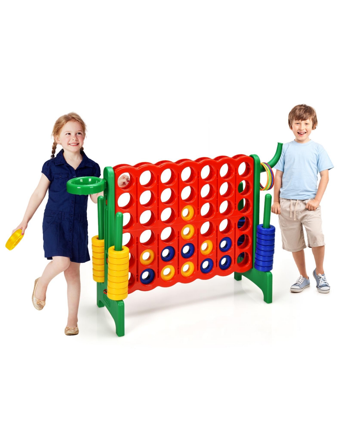 Click here for 2.5 Feet Giant 4-to-Score Game Set - Red prices
