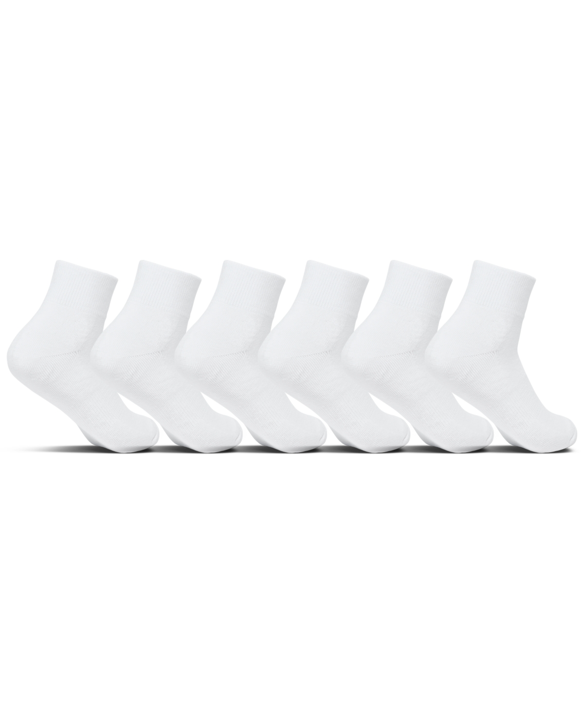 Click here for Sof Sole Mens 6-Pack Quarter Socks from Finish Lin... prices